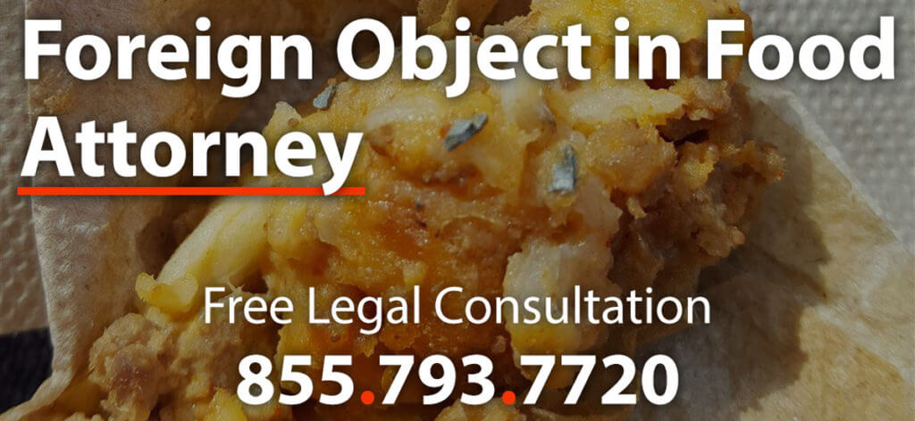 Object in Food | Bakersfield Restaurant Liability Attorney